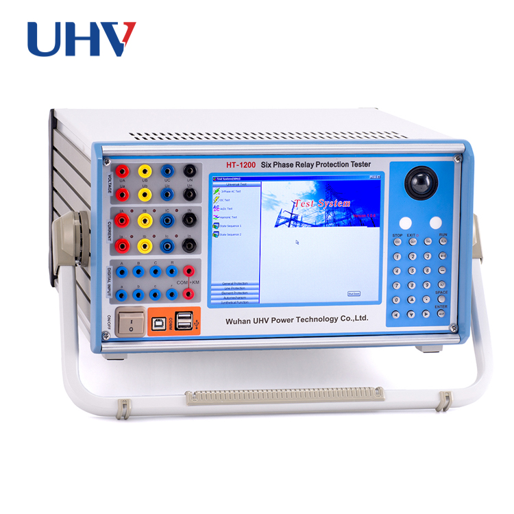UHV-1200 6 Phase Relay Tester Secondary Injection Test_Relay Protection ...